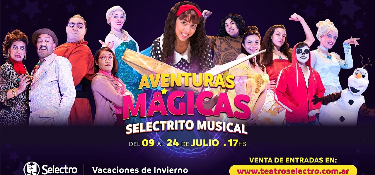 "Aventuras Mágicas", la obra que enamora a los niños llega al Selectro